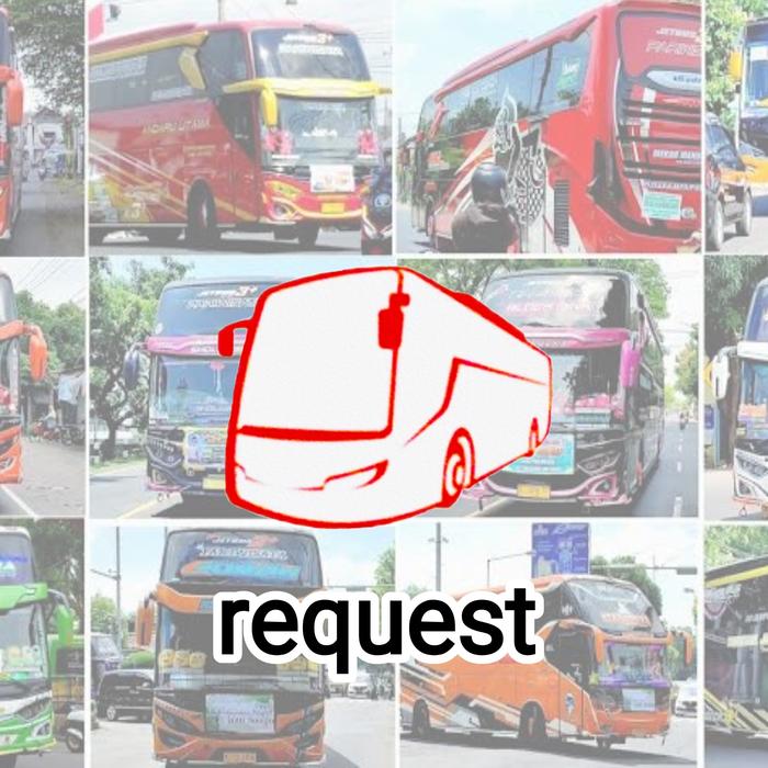 Jual Bus basuri telolet papercraft bus full lampu dan parking lot ...