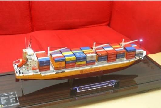 Jual Miniatur Kapal Cargo Container - Kab. Temanggung - Miniatur ...