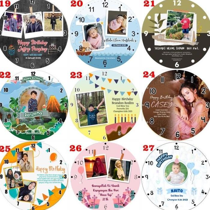 Jual JAM BEKER CUSTOM MURAH, KADO NIKAH, HADIAH ULTAH, KADO WISUDA ...