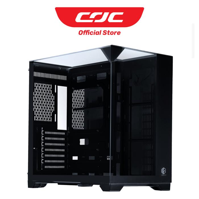Promo CUBE GAMING PREMIUM CIELO ATX BLACK Front-Top & Left Side Tempered Glass Cicil 0% 3x ...