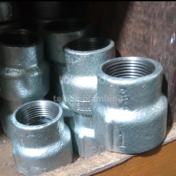 Jual Reducer / Vlok Sock Galvanis BESI DARAT DALAM BSPT (G) 11/2 x 1 ...