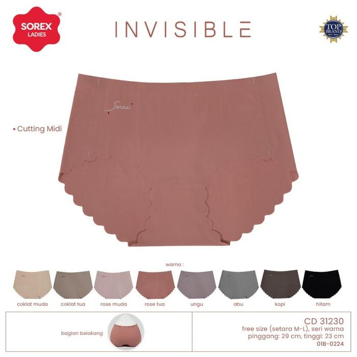 Jual Celana Dalam Wanita Remaja Sorex Seamless Anti Nyeplak Sorex 100 ...