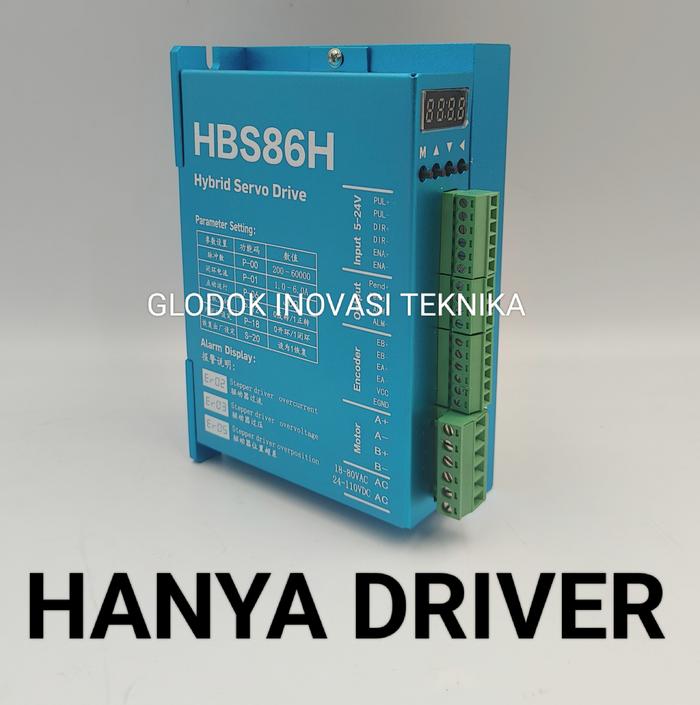 Jual Hybrid Servo Stepper Motor Driver NEMA34 NEMA 34 Closed Loop ...