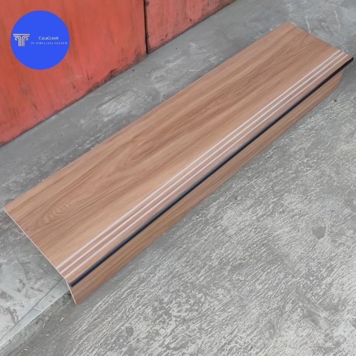 Jual Granit tangga motif kayu 30x100 20x100 stepnosing tangga motif ...