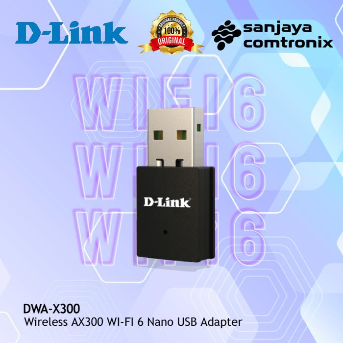 Jual D-LINK DWA-X300 Wireless AX300 WI-FI 6 Nano USB Adapter - Jakarta Pusat - SANJAYA COMTRONIX ...