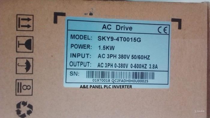 Jual INVERTER AC DRIVE SKY9-4T0015G 1,5KW 3 PHASE 380V - Kota Surabaya - A&E Panel PLC Inverter ...