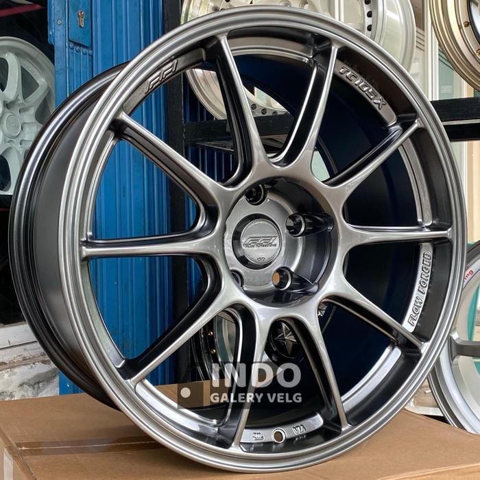 Jual velg mobil r18. FF1 TC105X Flow Forming utk Innova Reborn dan Venturer - Hyper Black ...