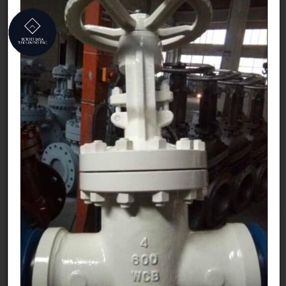 Jual GATE VALVE WCB ANSI 600 UKURAN 6" INCH / DN200 / CARBON STEEL ...