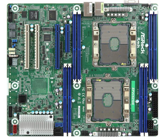Jual Motheboard ASRock EP2C621D8 - LGA3647 Square - Support Gen2 and ...