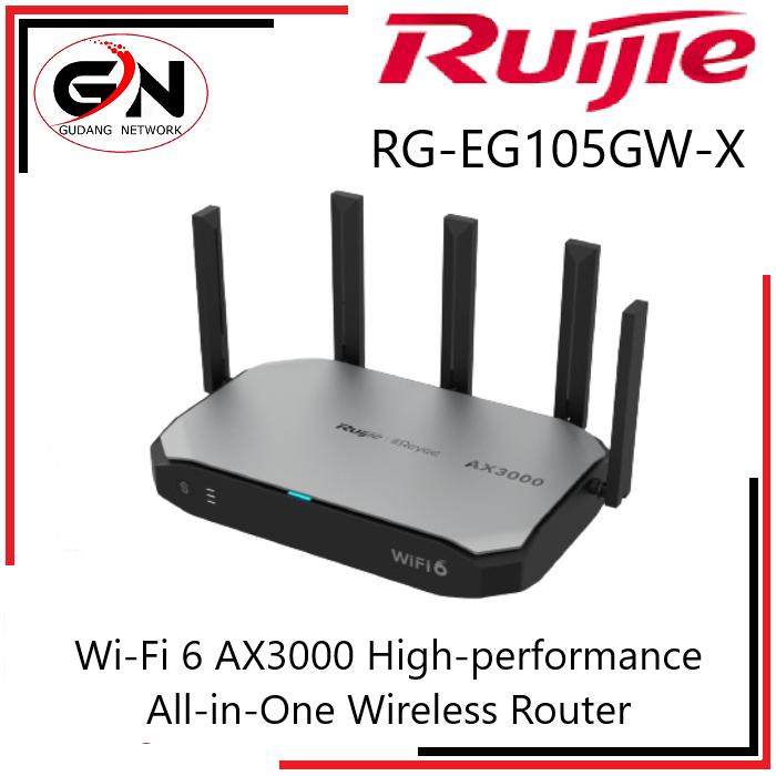 Jual Ruijie RG-EG105GW-X Wi-Fi6 AX3000 High-performance All-in-One ...