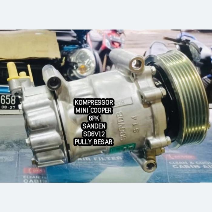 Jual Compressor Compresor Kompresor AC Mini Cooper SANDEN ASLI ORI 2012 ...