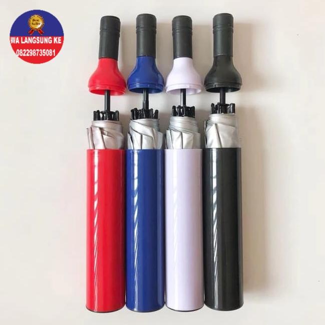 Jual payung botol custom payung model botol payung promosi Payung lipat ...