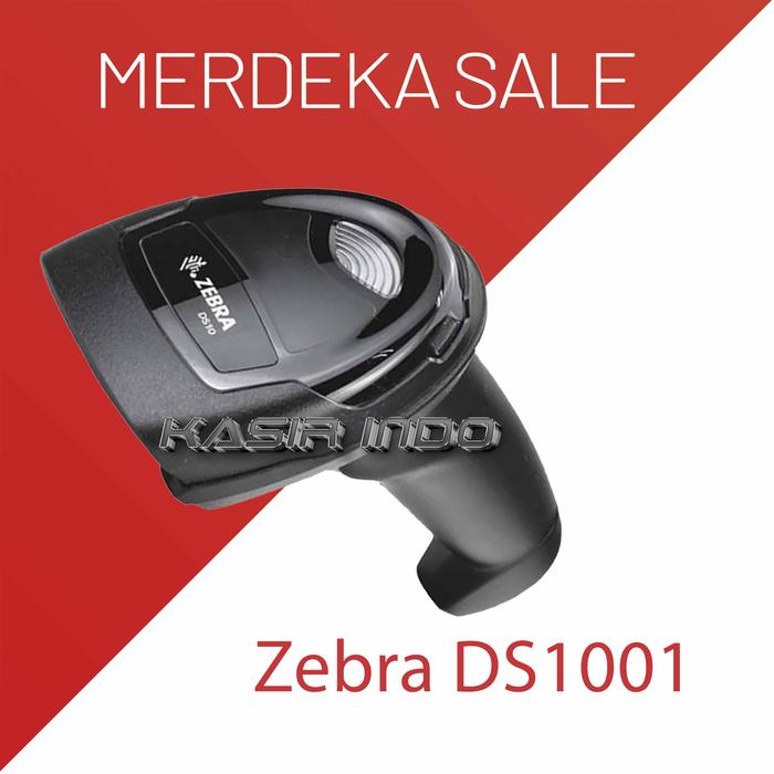 Jual MERDEKA SALE DS1001 (DS10) 1D / 2D BARCODE SCANNER BY ZEBRA - Kab ...