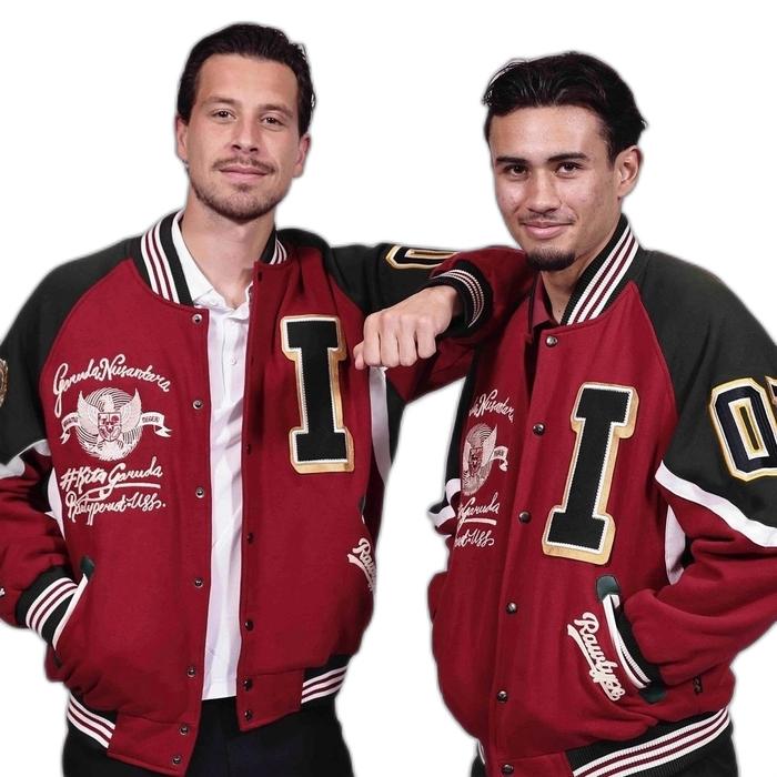 Jual Timnas Indonesia Varsity Jacket Rawtyperiot x PSSI Original Brand ...