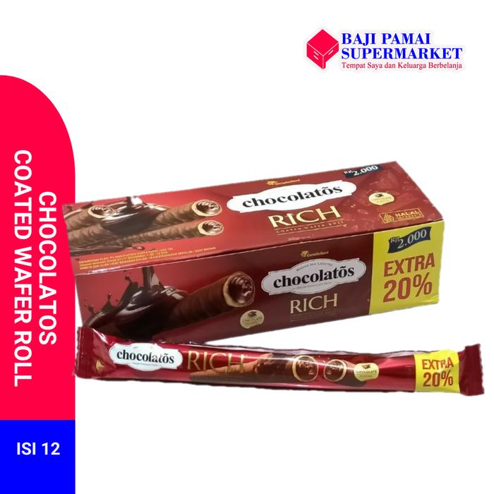 Jual Chocolatos Rich isi 12 / WAFER ROLL - Kota Makassar - Baji Pamai ...