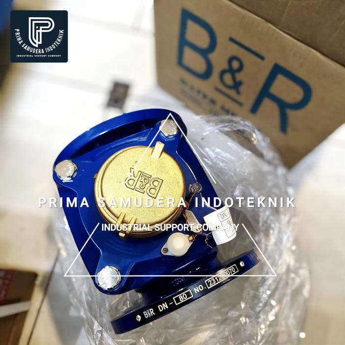 Jual Water Meter B&R 3 Inch Meteran Air Flow Meter DN80 / B&R Flow ...