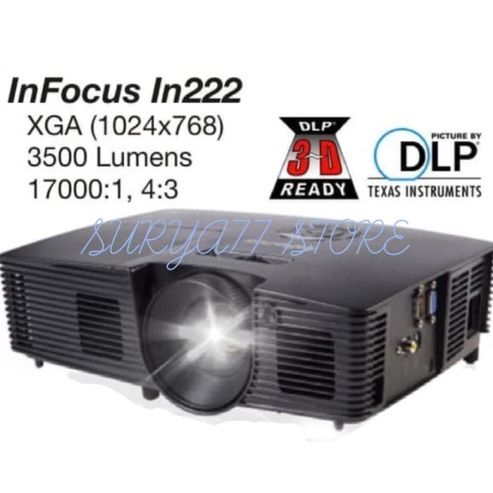 Jual PROYEKTOR INFOCUS IN222 Xga 3500 Lumens - Jakarta Barat - SURYA77 ...