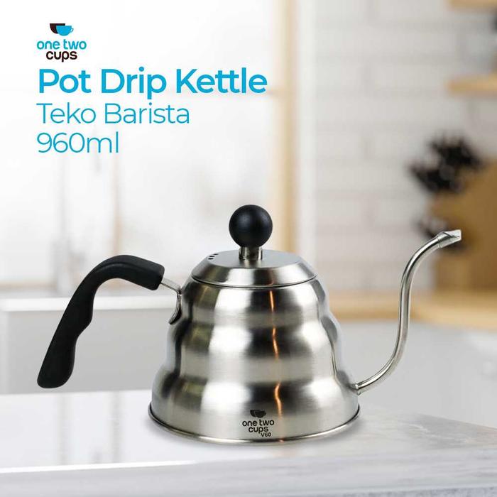 Promo Coffee Maker Pot Drip Kettle Barista 960ml V60 | Teko Barista untuk Manual Brewing ...