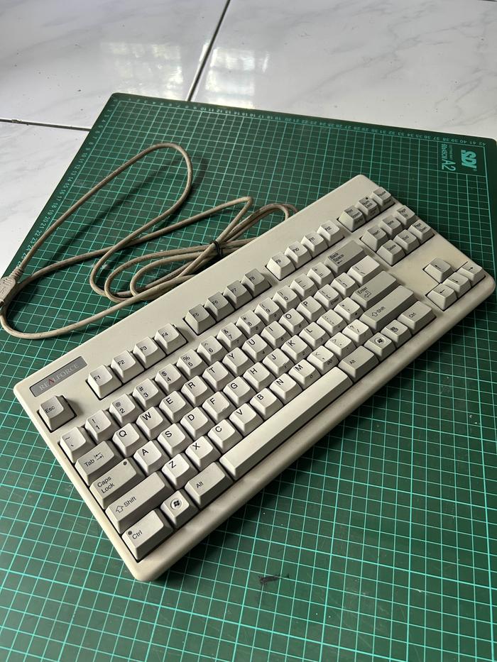 Jual Ready! Realforce R1 87U Beige, Topre 45g Uniform, Purple Slider ...