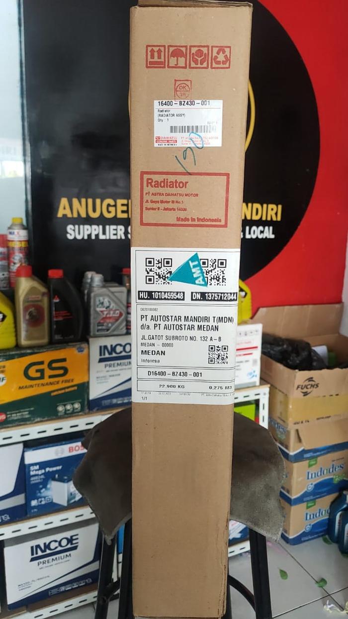 Jual Radiator Avanza All New 2012-2015 1.3cc Asli Daihatsu - Kota Medan ...