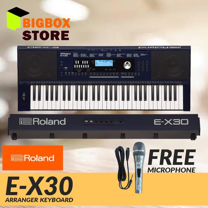 Promo Roland E-X30 / EX 30 / EX30 Arranger Keyboard Cicil 0% 3x ...