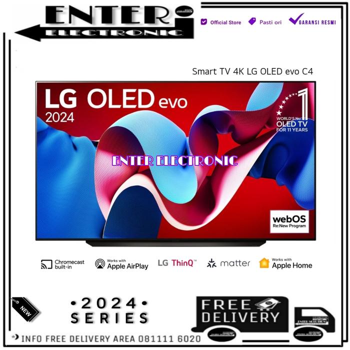 Promo LG OLED 83C4PSA - OLED EVO 4K SMART TV 83 INCH 120HZ DOLBY VISION ...