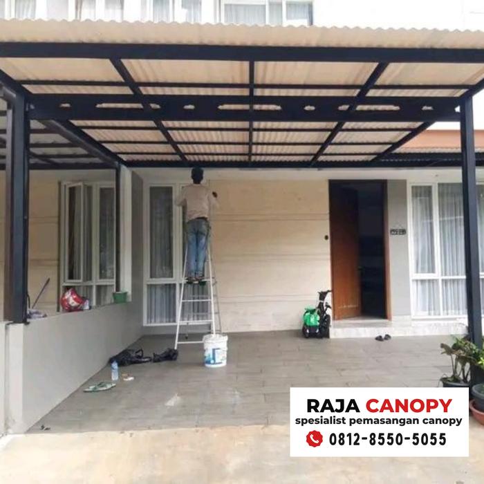 Jual canopy alderon double UPVC rangka hollow galvanis kanopi - Kota Bandung - RAJA CANOPY BDG ...