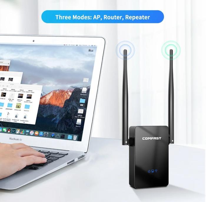 Jual COMFAST WiFi Range Extender Amplifier 300Mbps 10dbi CF-WR302S - CF ...