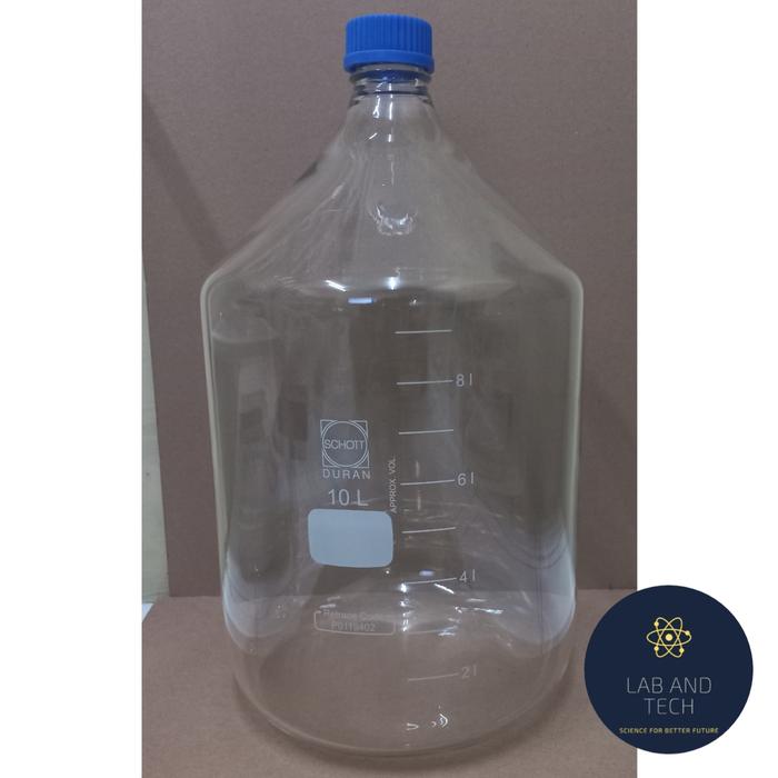 Jual Laboratory Bottle Duran 10L Botol Schott 10L Original - Kota ...