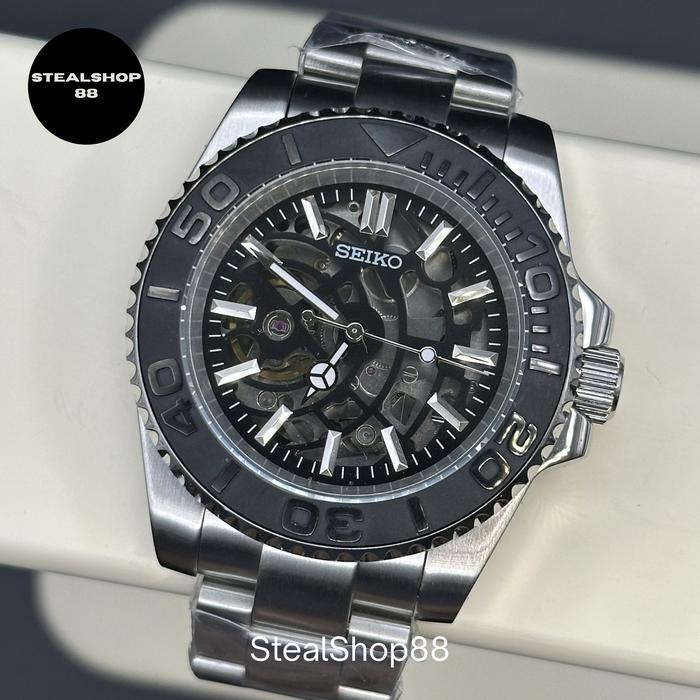 Jual Seiko YachtMaster Skeleton NH70 Silver - Jakarta Utara - StealShop ...