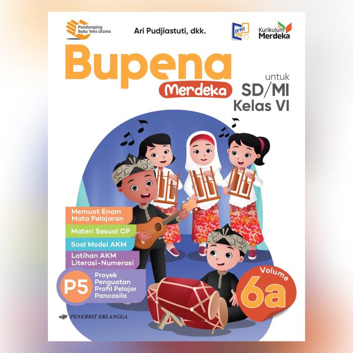 Jual BUKU BUPENA 6A 6B 6C 6D SD/MI KELAS 6 KURIKULUM MERDEKA - BUPENA 6D - Jakarta Timur ...
