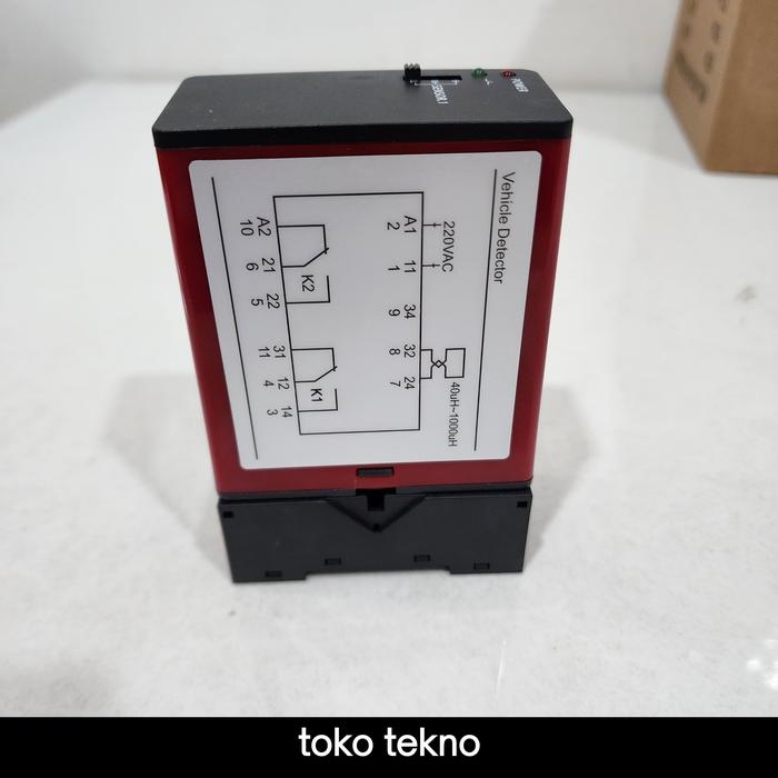 Jual Loop Detector Merah 220V Single | VLD Merah Single | Sensor Parkir ...
