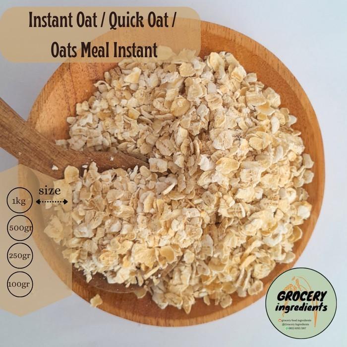 Jual Instant Oat 100gr / Quick Oat / Oats Meal Instant - Jakarta Timur ...