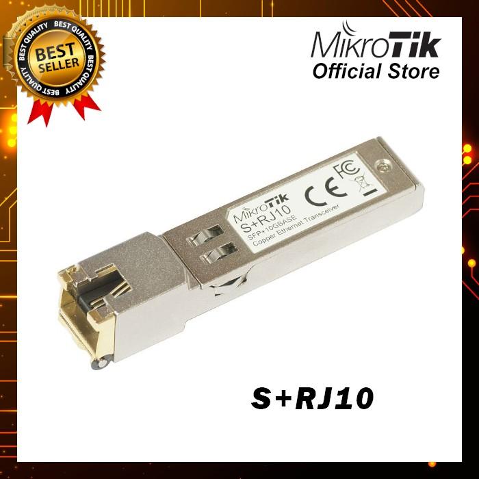 Promo MikroTik S+RJ10 6-speed RJ-45 module for up to 10 Gbps Cicil 0% 3x - Jakarta Barat ...