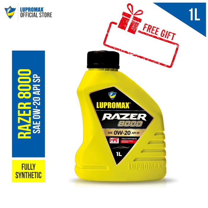 Jual Oli Mobil Fully Sintetik Lupromax Razer 8000 0W-20 - 1 Liter - Kab ...