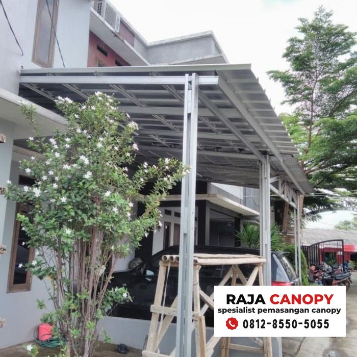 Jual canopy spandek kanopi sengalume zincalume rangka bajaringan - Kota Bandung - RAJA CANOPY ...