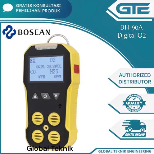 Jual Bosean BH-90A Digital O2 Oxygen oksigen Gas Detector Monitor Alam ...