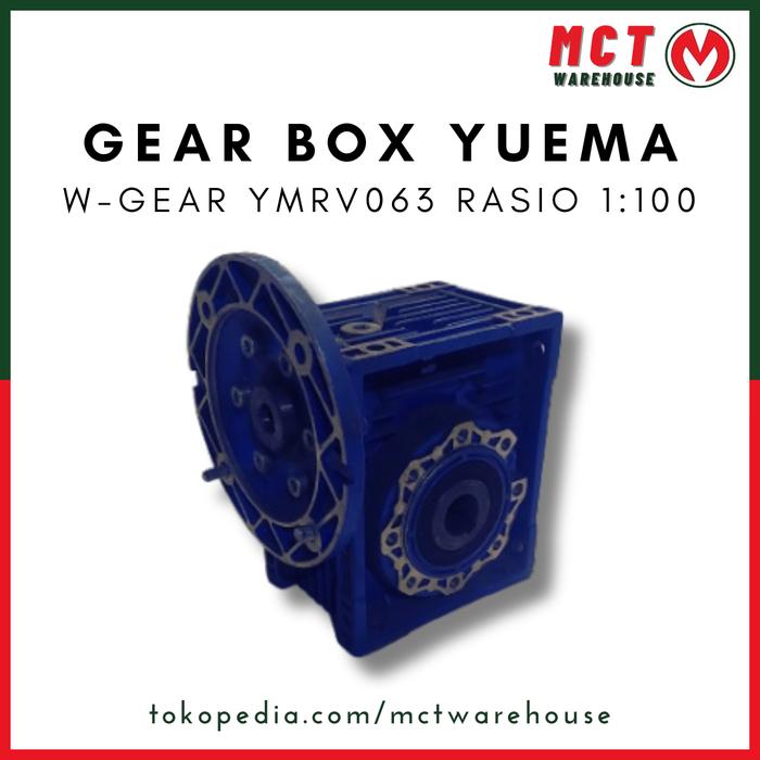 Jual YUEMA W Gear Box Type YMRV063 Rasio 1:100 - Kab. Bandung Barat ...