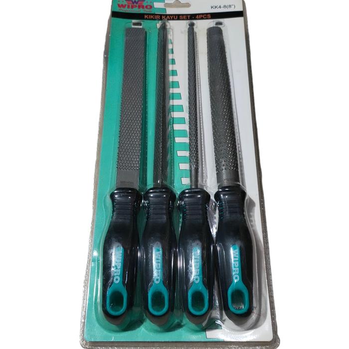 Jual Kikir Untuk Kayu 4 Pcs 8 inch Original - Kikir Set Kayu Original ...