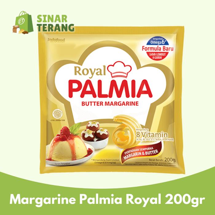 Jual Margarine PALMIA ROYAL 200gr sachet butter & margarin blend - Kota ...
