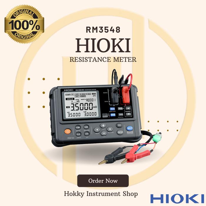 Jual HIOKI RM3548 RESISTANCE METER - Kota Surabaya - Hokky Instrument Shop | Tokopedia