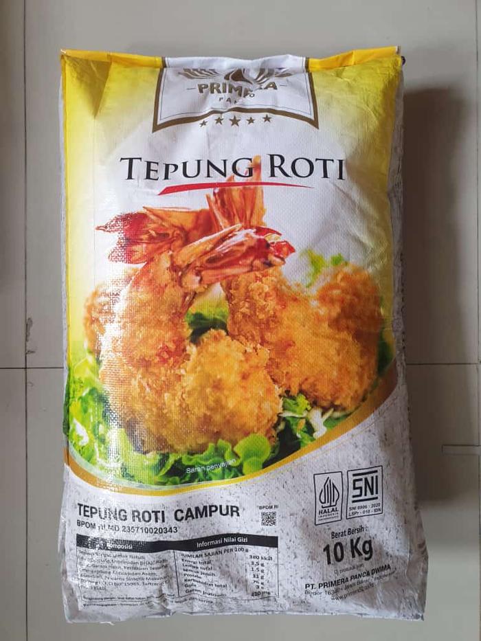 Jual PANKO PRIMERA 10 KG TEPUNG ROTI / BREAD CRUMB MIX / CAMPUR ...