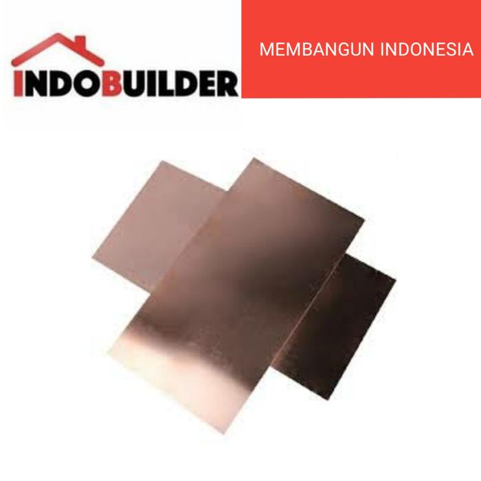 Jual PLAT TEMBAGA 0.5 MM DIMENSI 1 X 2 METER PER LEMBAR / COPPER PLATE ...