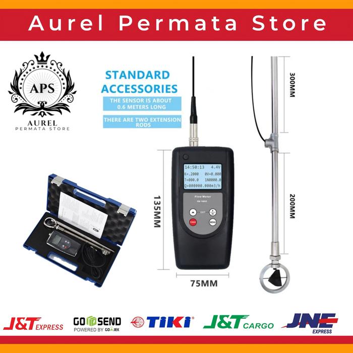 Jual Open Channel Current Flow Meter Water Rate FM100V5 River Lake FM ...