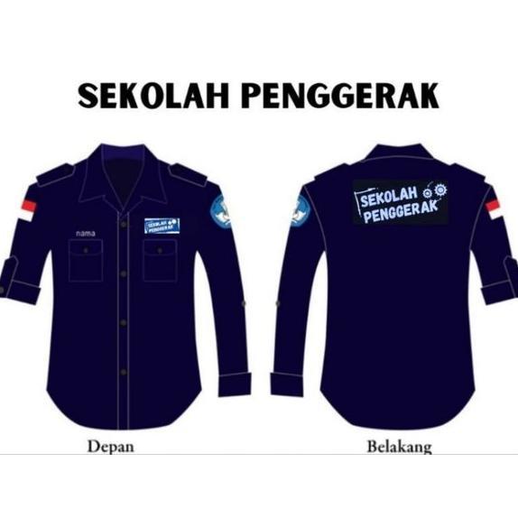 Jual seragam sekolah penggerak kemeja sekolah penggerak baju sekolah ...