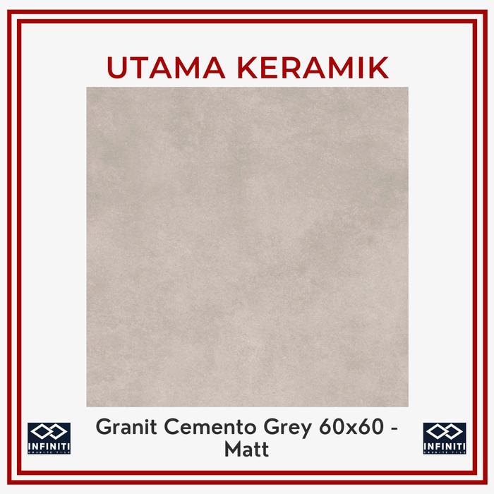Jual Granit Infiniti Cemento Grey Matt 60x60 KW 1 - Granit Lantai ...