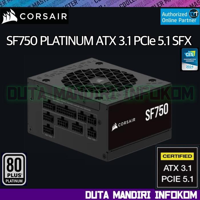 Promo CORSAIR SF Series SF750 SF850 SF1000 - 80+ Plus Platinum ATX 3.1 ...