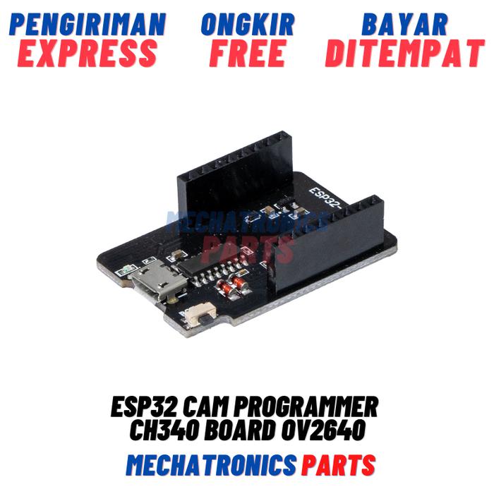 Jual ESP32 CAM Programmer CH340 Board OV2640 Downloader ESP32-CAM-MB Development - Kota Bandung ...