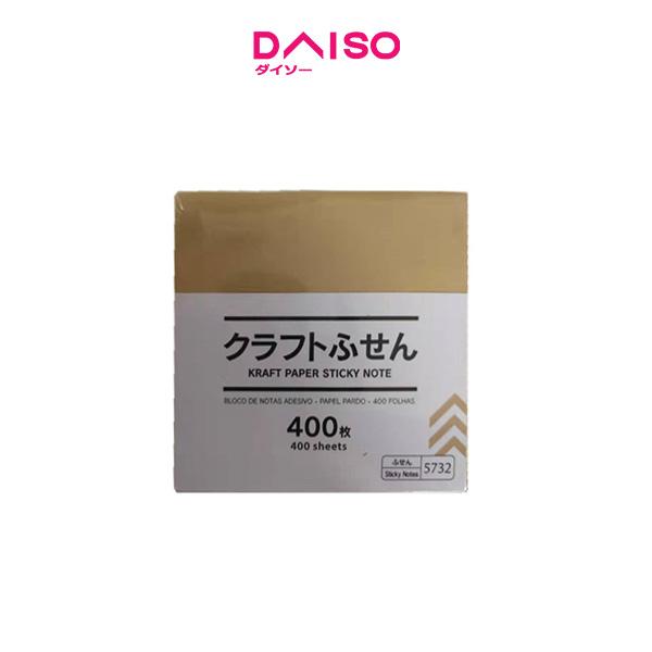 Jual Daiso Kraft Paper Sticky Note -400 sheets - - Jakarta Selatan ...