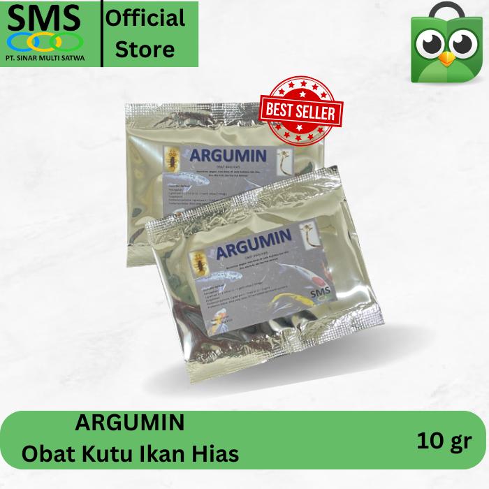 Jual Obat Kutu Ikan Hias ARGUMIN 10 gr (Dimilin, Diflubenzuron 75WP) basmi parasit jentik nyamuk ...